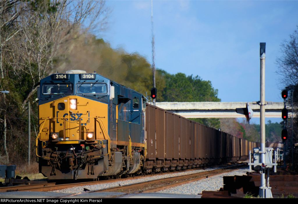 CSX 3104 T480-19 Coal Loads